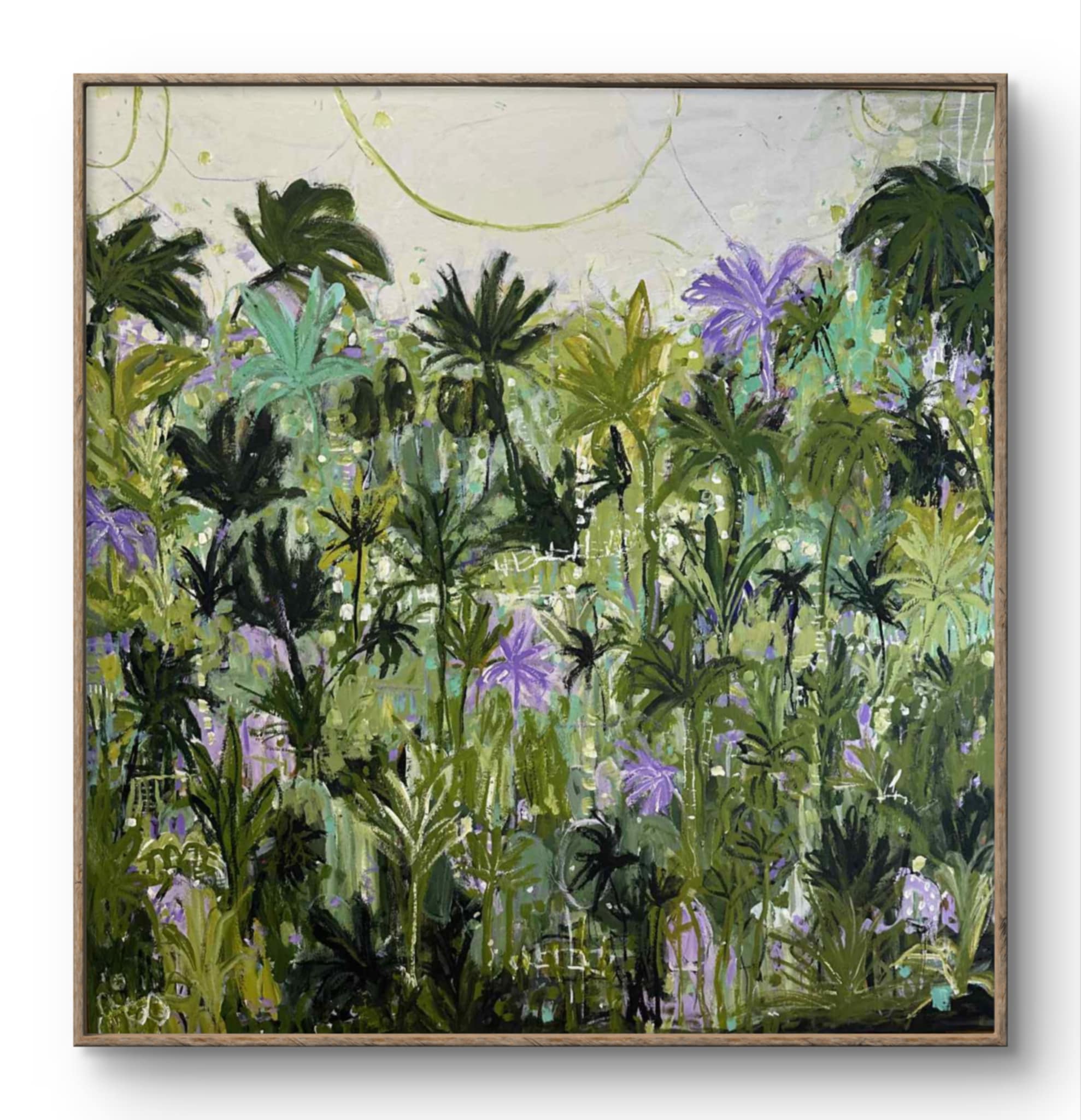 Deep Rainforest | Original Artwork – Art By Kim McDonald